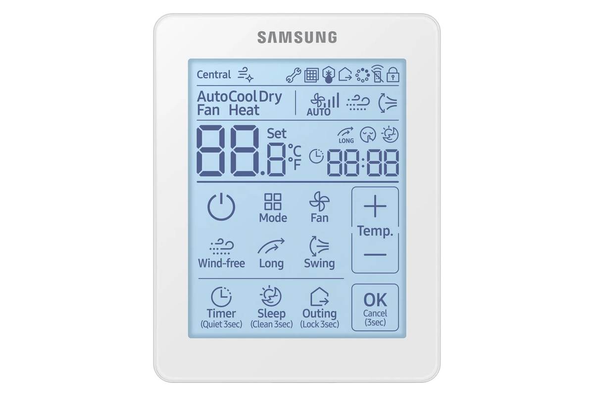 Samsung Mini-Split Heat Pump Touchscreen Controller – BPH Sales